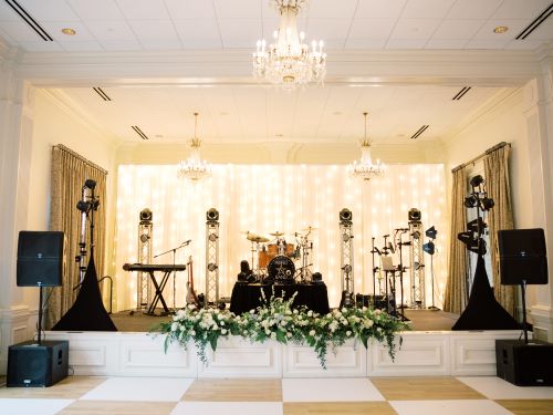 Rent the Classic White Stage Panel | Event Rentals